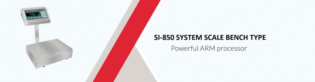 Weighing System & Solutions SI-850 SYSTEM SCALE BENCH TYPE – Limra ...